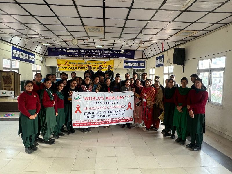 World AIDS Day Celebration | A Govt. Industrial Training Institute of Solan
